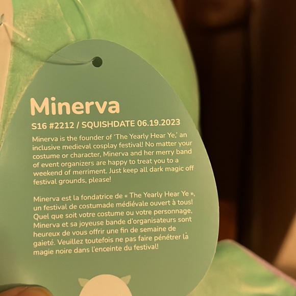 Squishmallows | Toys | Nwt 6 Minerva The Griffin Squishmallow Bird ...